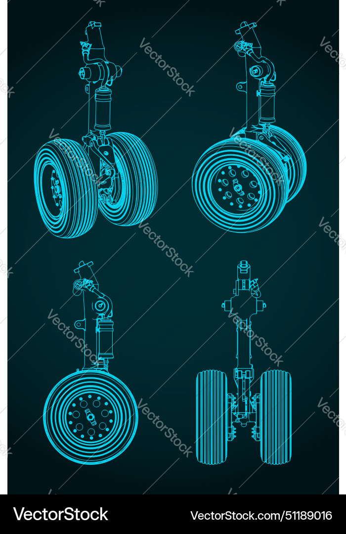 Aircraft Landing Gear Drawings