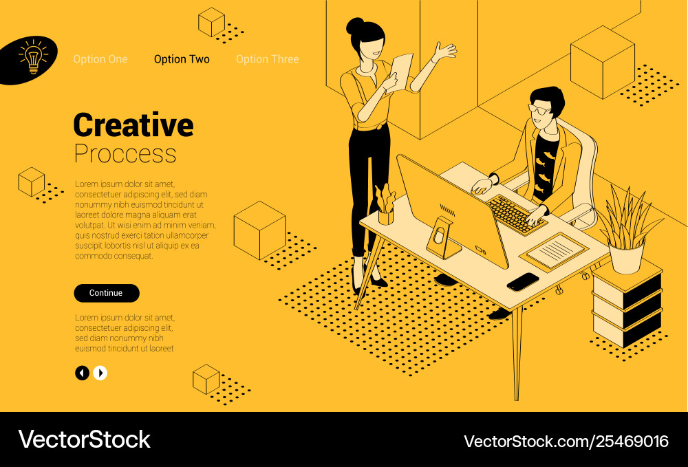 Business communication template Royalty Free Vector Image