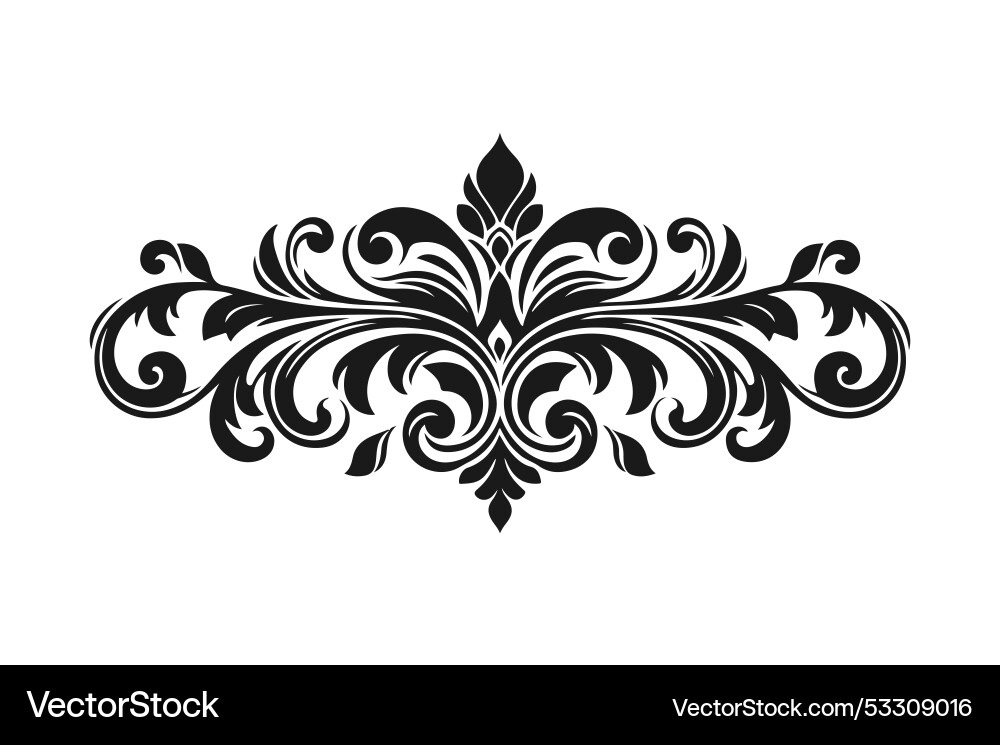 Simple floral art Royalty Free Vector Image - VectorStock