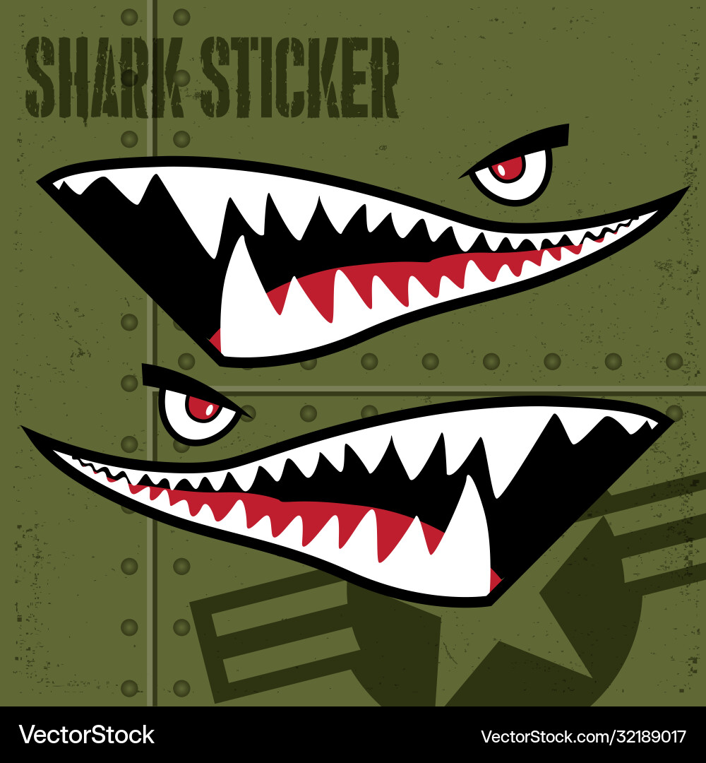 Flying Tigers Shark Vector Images (over 110)
