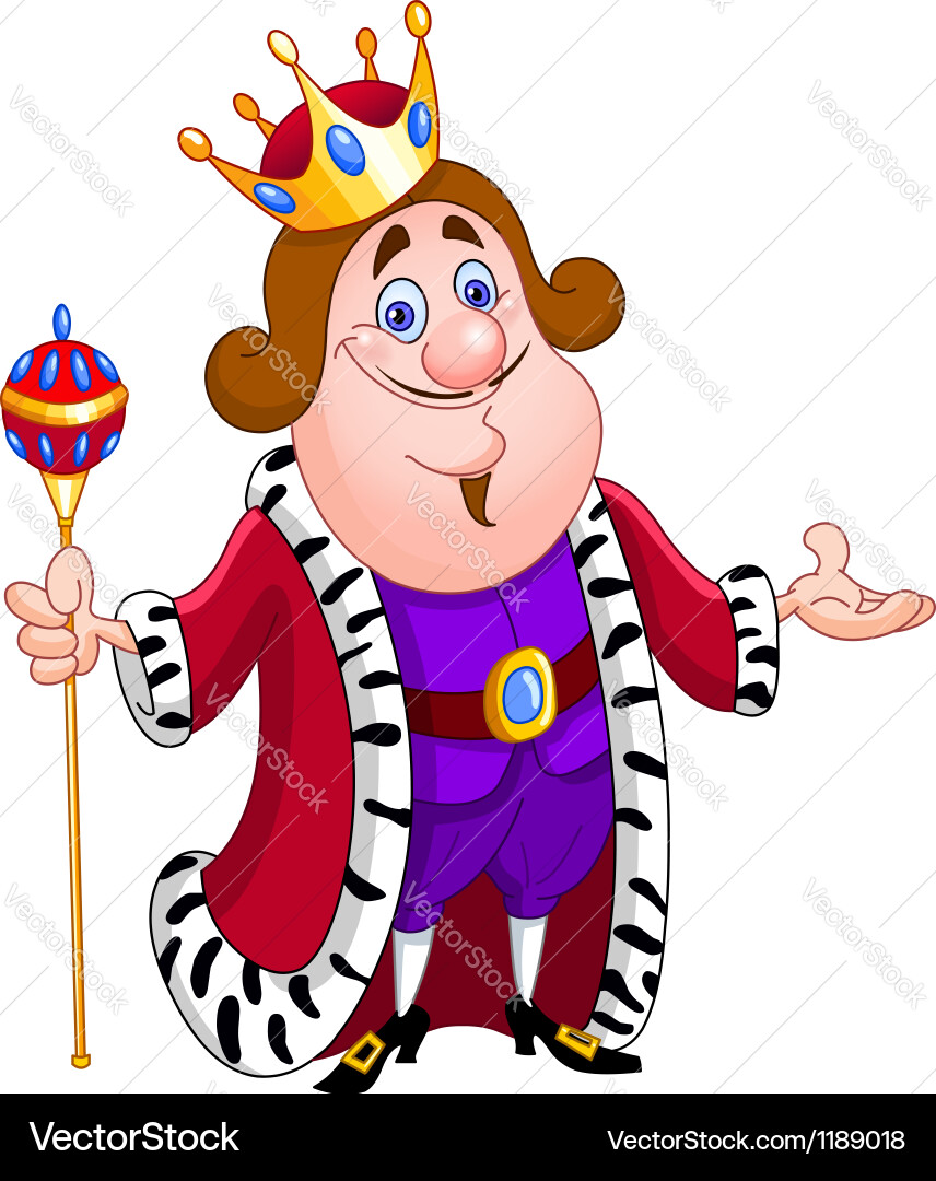 King Royalty Free Vector Image - VectorStock