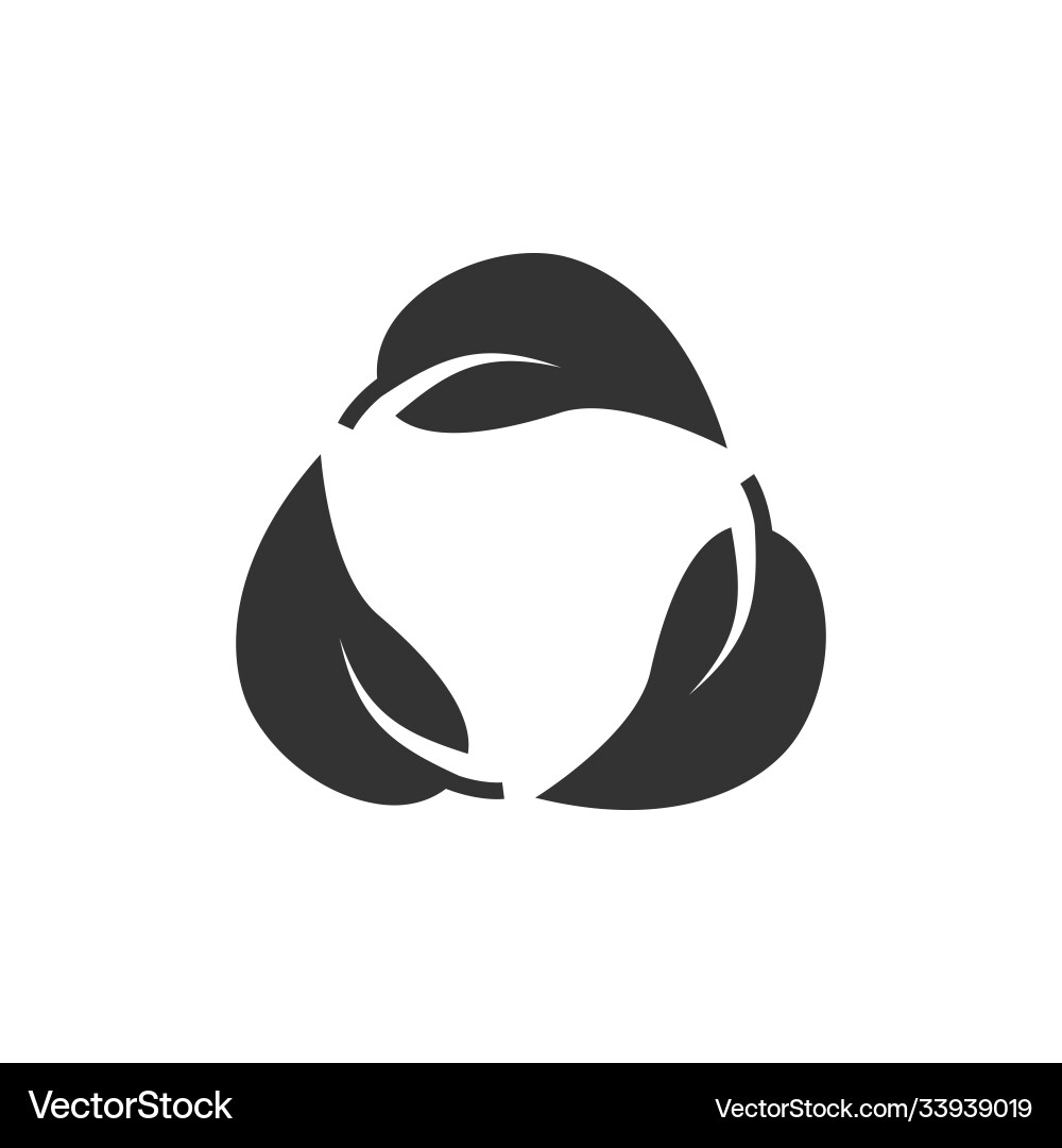 Biodegradable recyclable plastic free package Vector Image