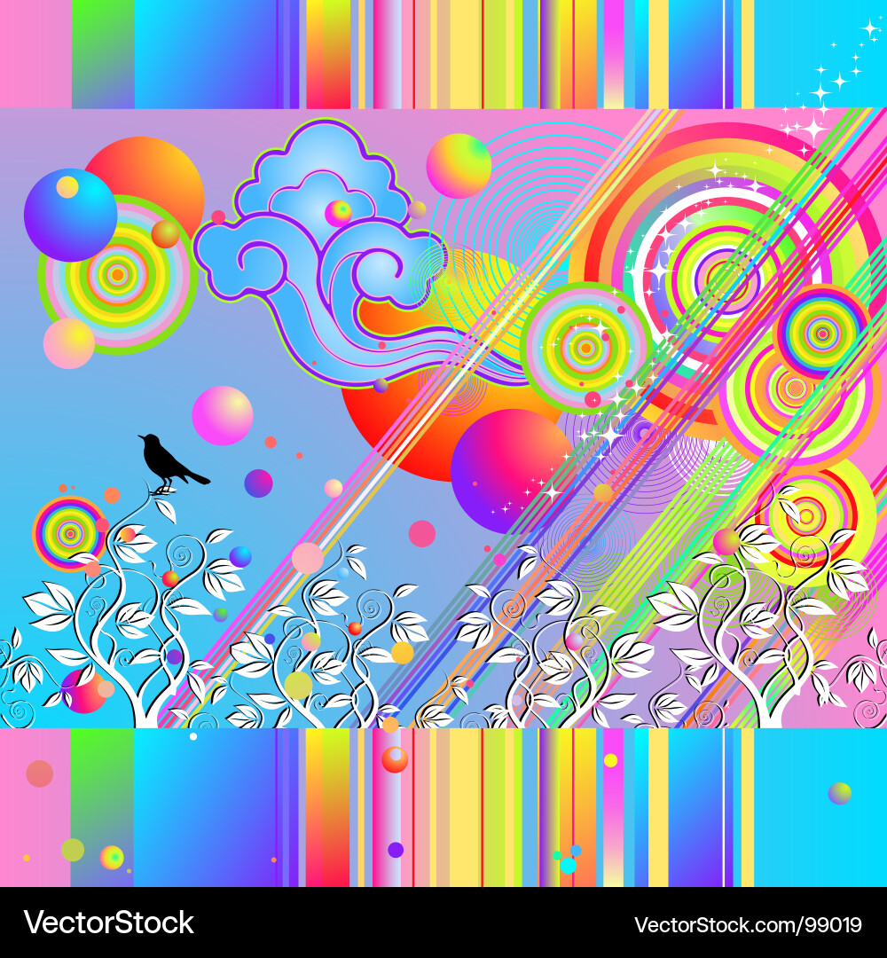 Peter max Royalty Free Vector Image - VectorStock