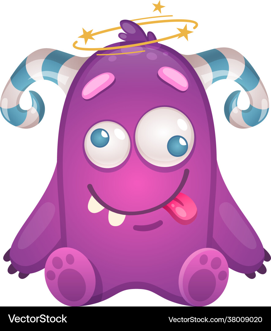 Cartoon beast Royalty Free Vector Image - VectorStock