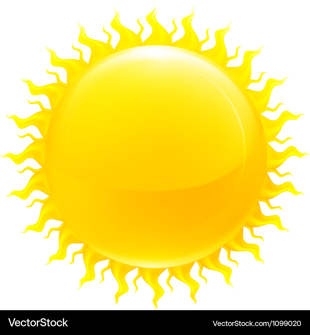 Sun Royalty Free Vector Image - VectorStock