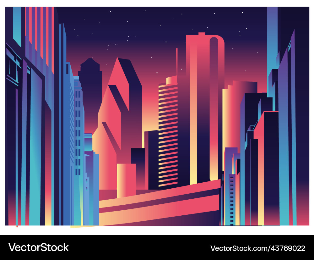 Houston skyline Royalty Free Vector Image - VectorStock