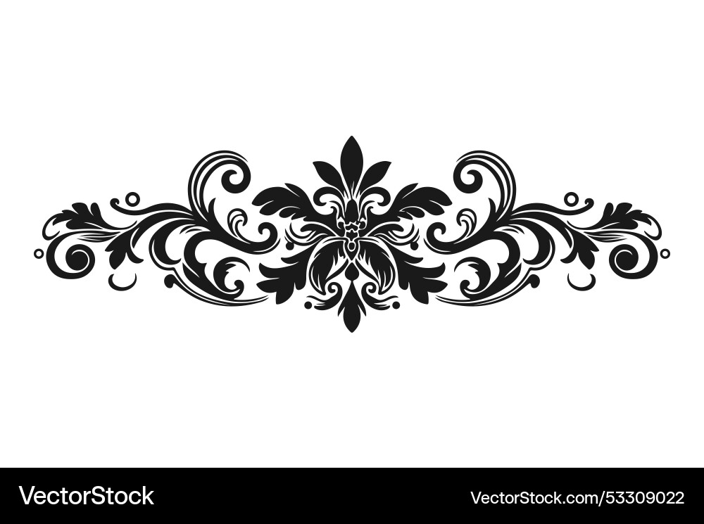 Simple floral art Royalty Free Vector Image - VectorStock