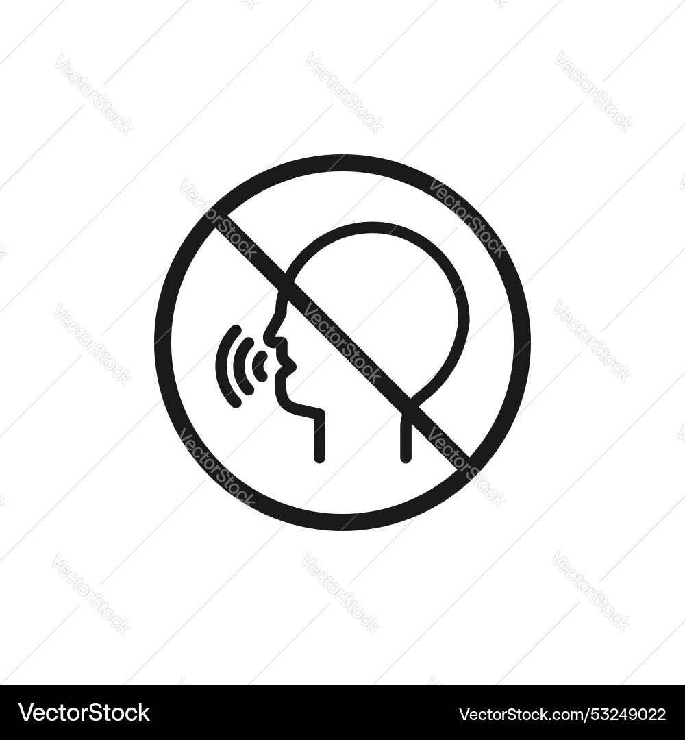 Please Keep Quiet Sign Vector Images (over 240)