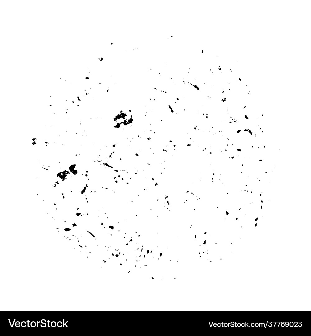 Circle stamp texture Royalty Free Vector Image