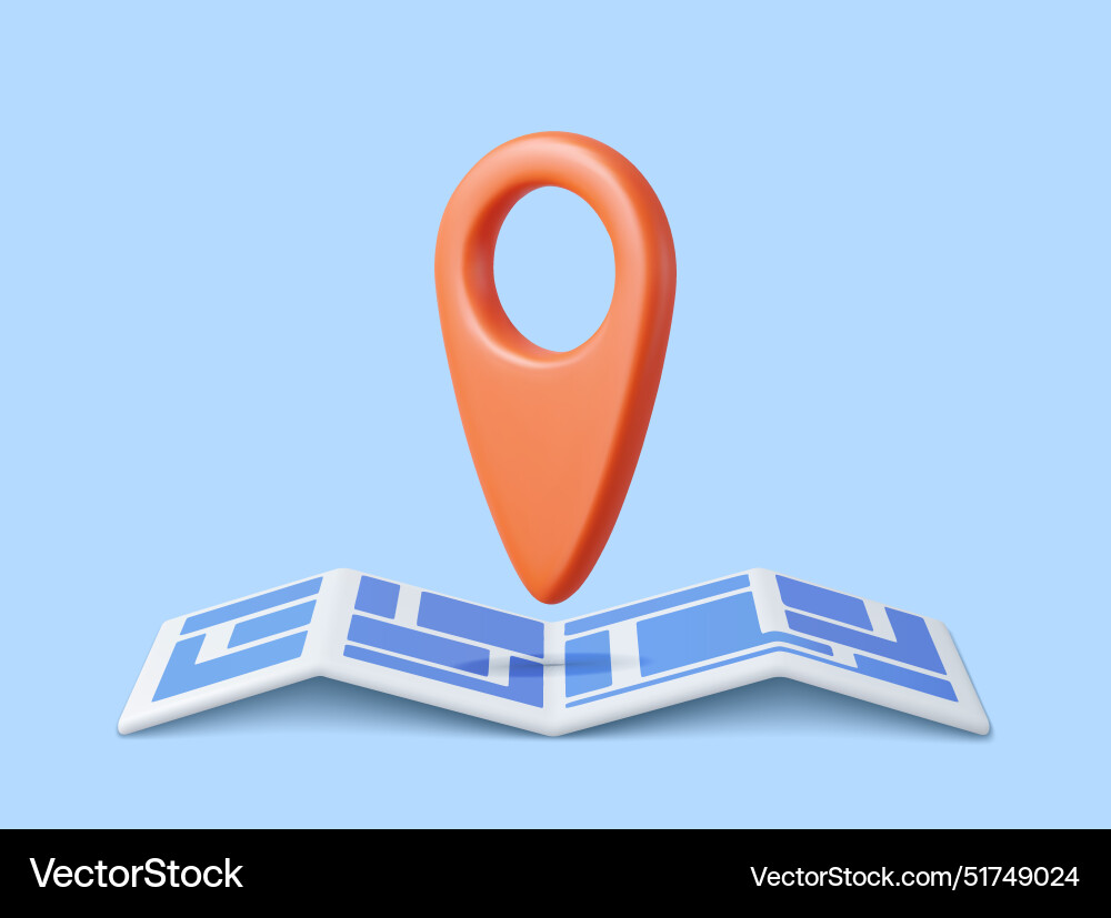3d map pins Royalty Free Vector Image - VectorStock 3d map pins Royalty Free Vector Image - VectorStock