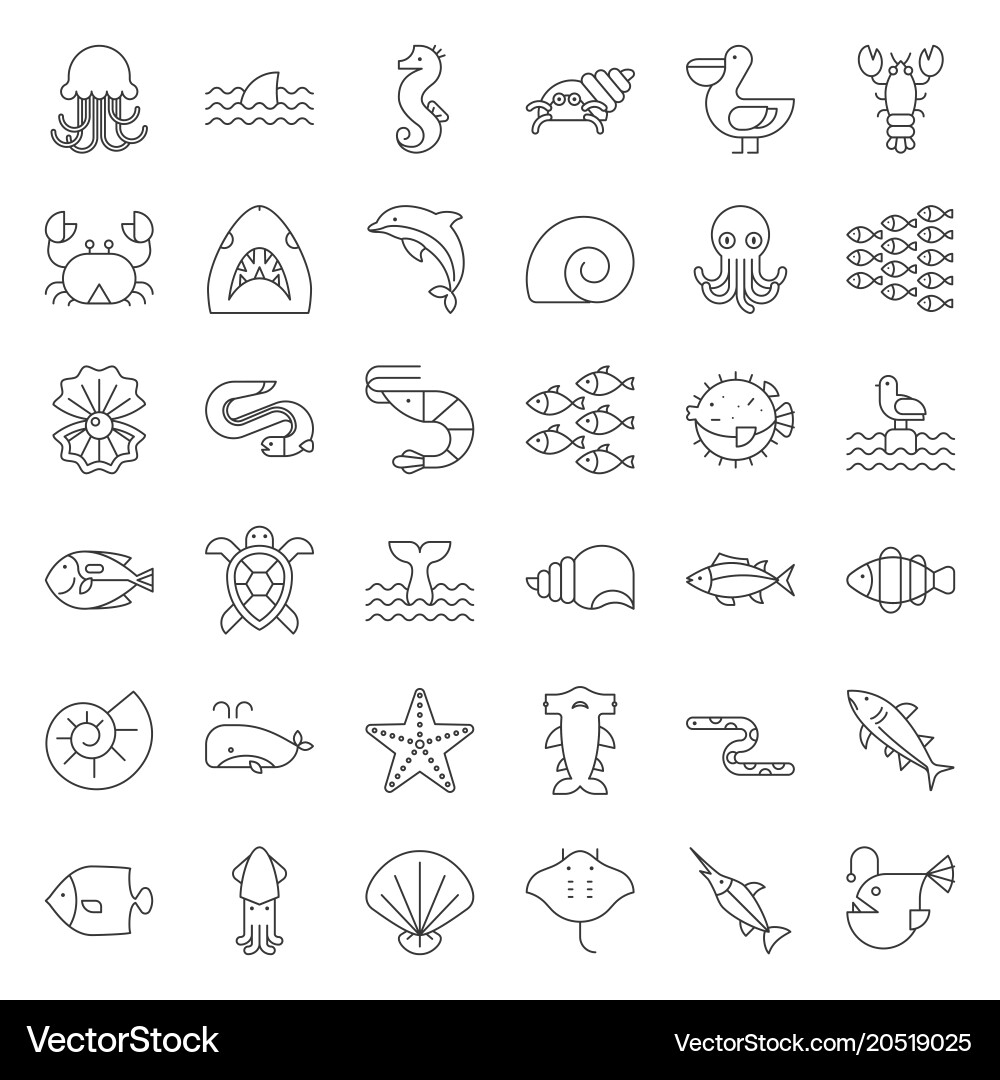 Sea Ocean Life Vector Images (over 120,000)