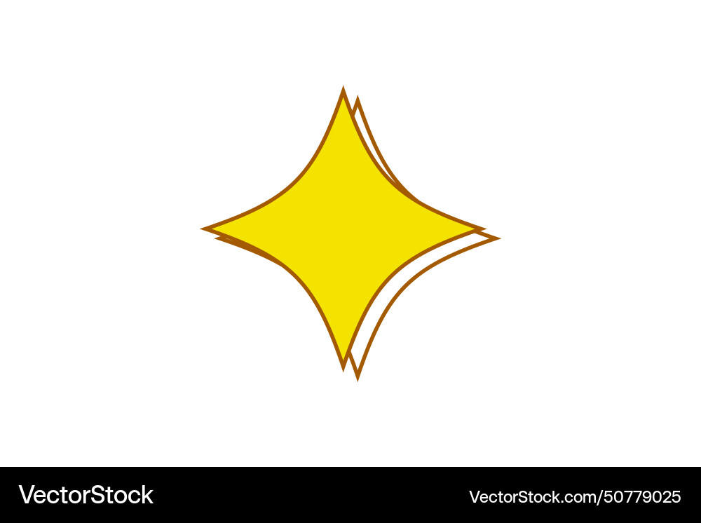 Basic graphics sticker set Royalty Free Vector Image