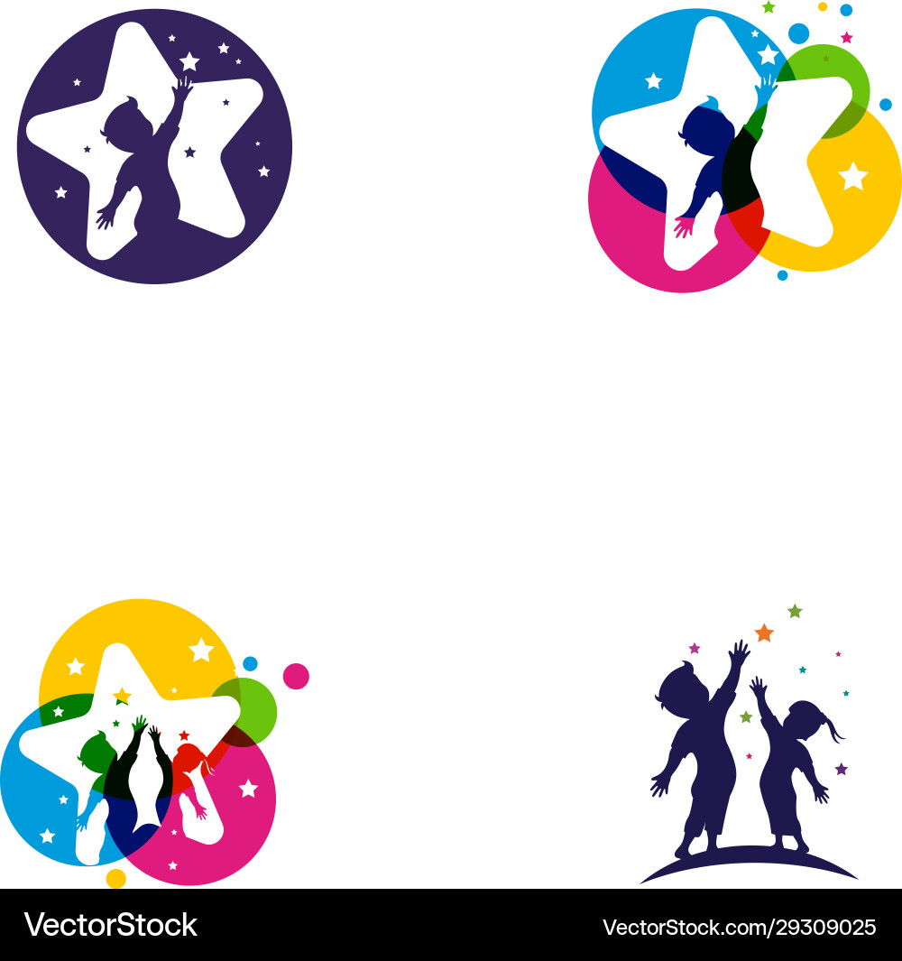 Kids Concept Icons Royalty Free Vector Image - VectorStock