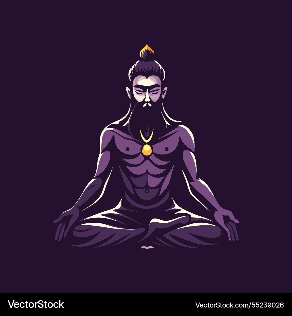 Monk Royalty Free Vector Image - VectorStock