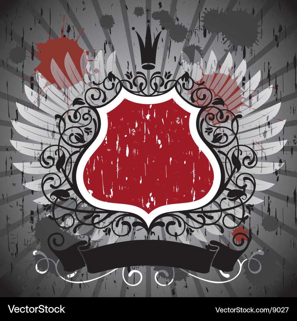 Grunge Banner Frame Royalty Free Vector Image - VectorStock