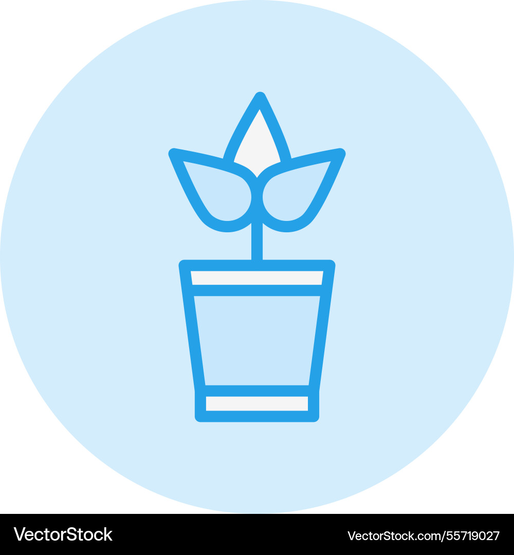 Plant icon design Royalty Free Vector Image - VectorStock