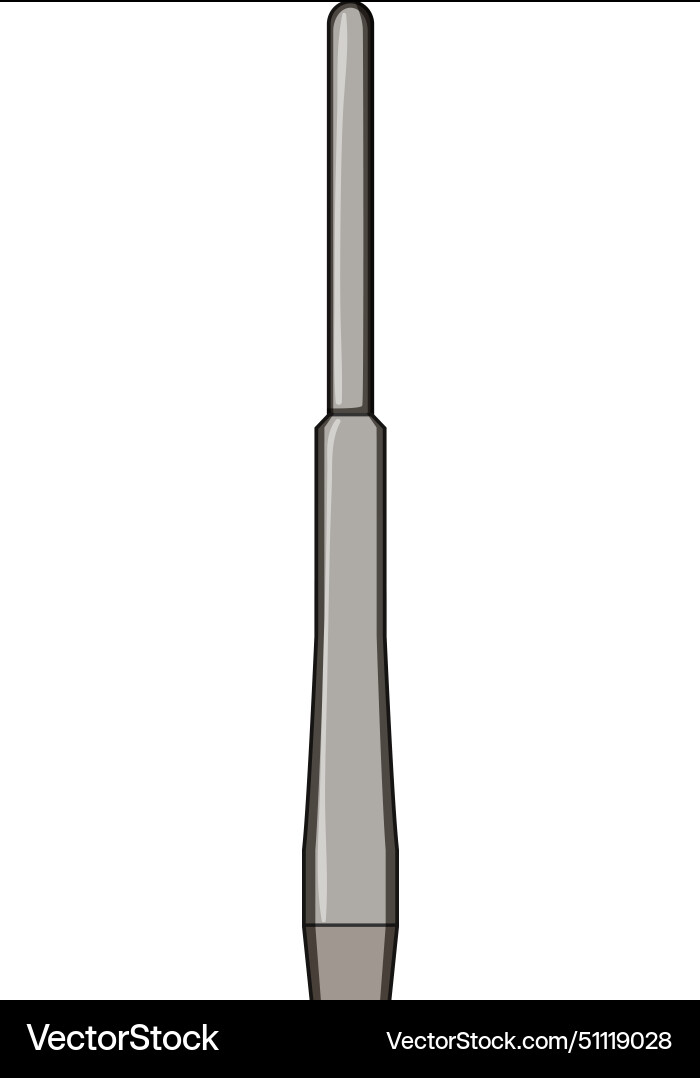 Construction brick chisel cartoon Royalty Free Vector Image