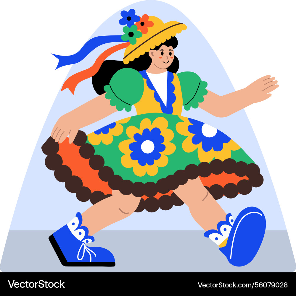 Easter attire Royalty Free Vector Image - VectorStock