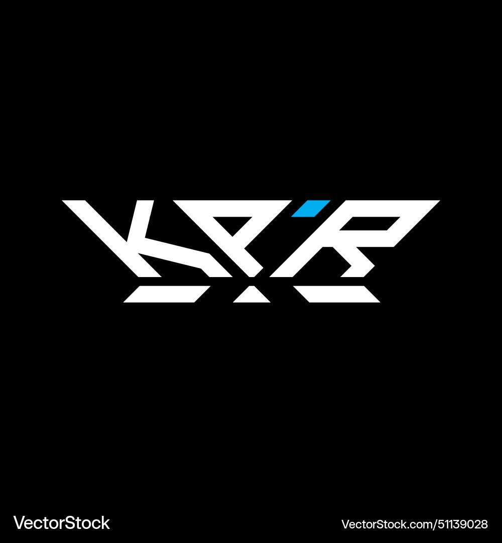 Kpr letter logo design kpr simple and modern logo Vector Image