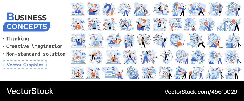 Diverse Mindsets & Creative Thinking Vector Image