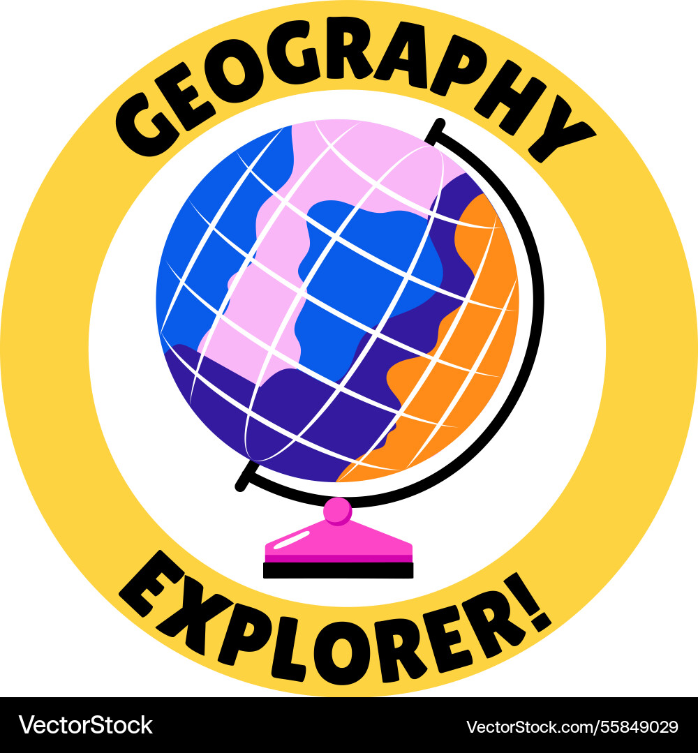 Geography Royalty Free Vector Image - VectorStock