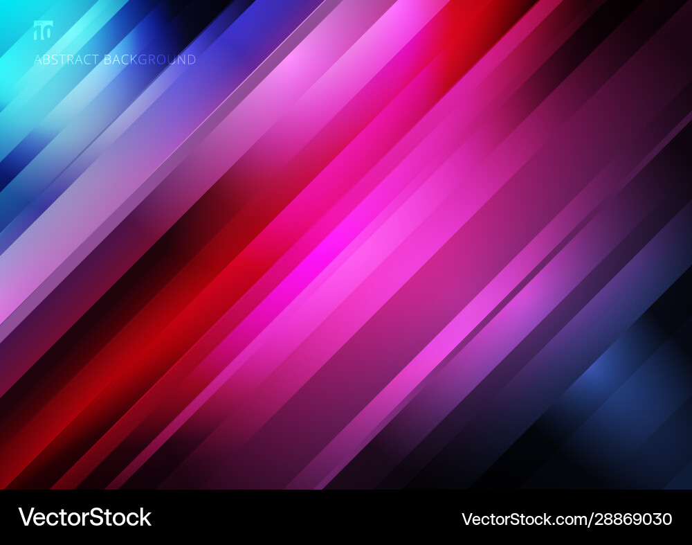 Abstract striped diagonal geometric lines pattern Vector Image