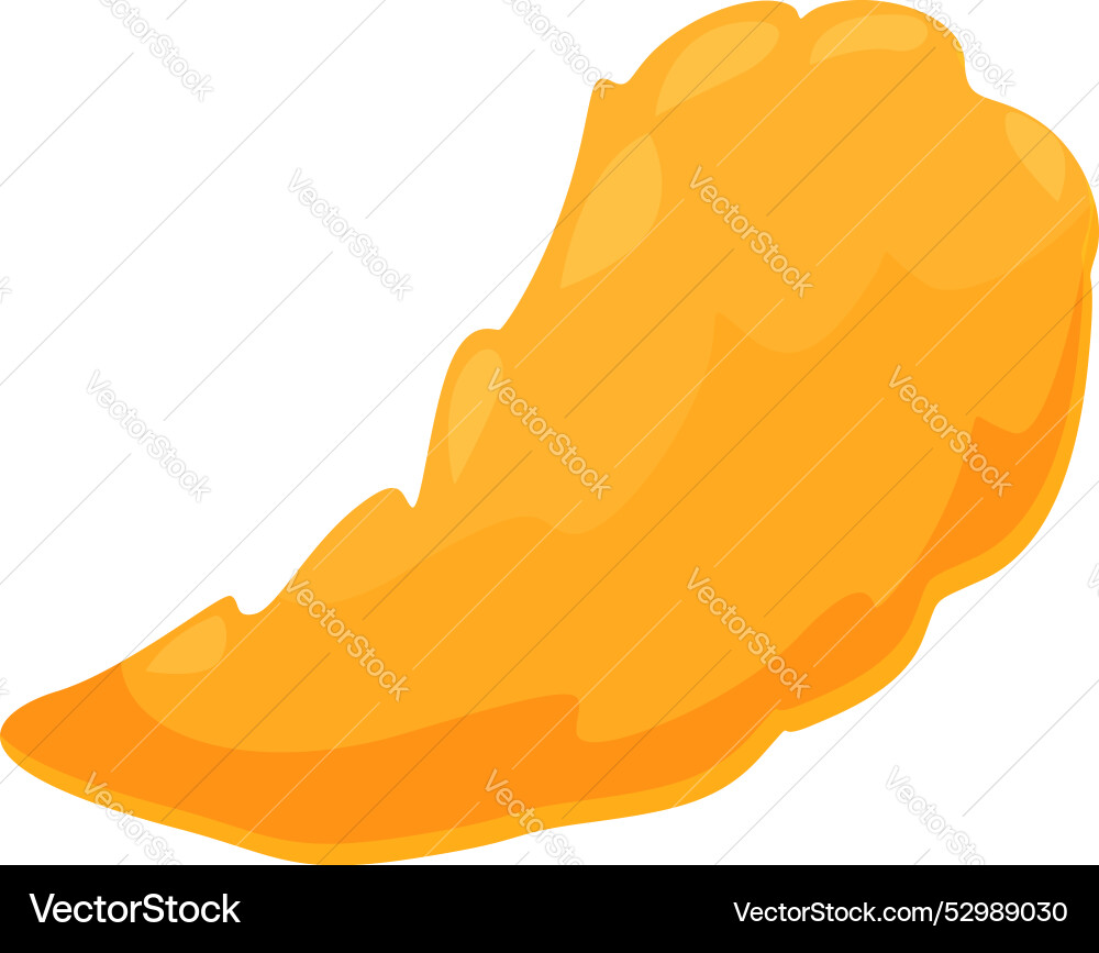 Delicious breaded chicken wing is being deep fried