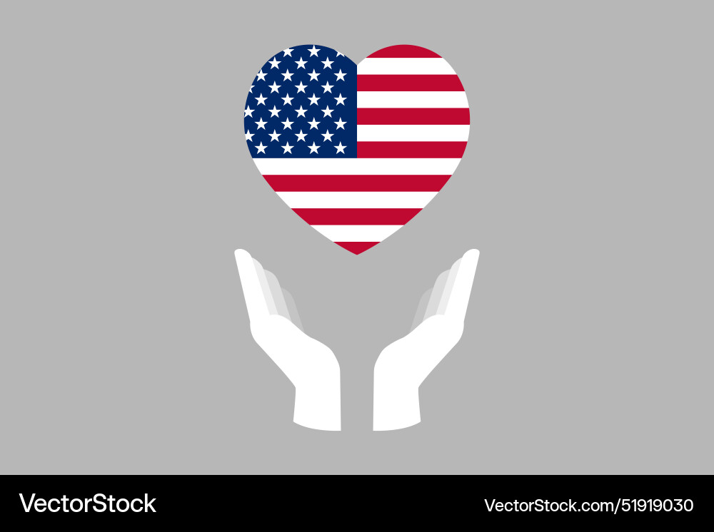 Peace for united states Royalty Free Vector Image