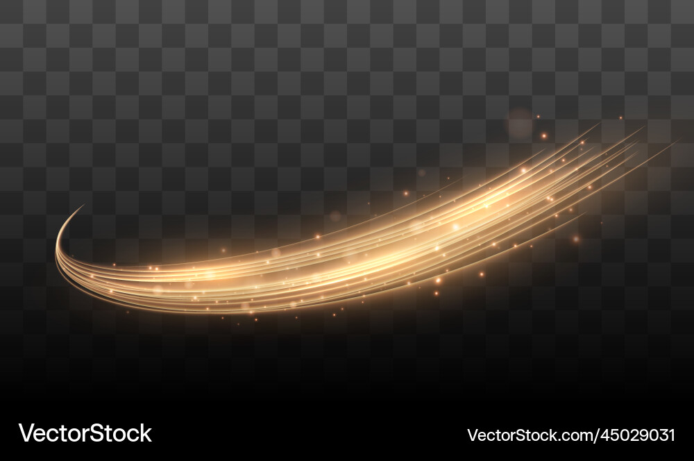 Shining lines light effect Royalty Free Vector Image