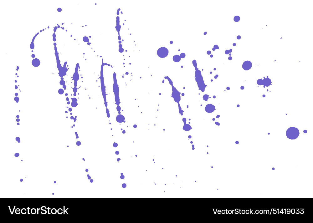 Overlay elements of paint ink splatter Royalty Free Vector