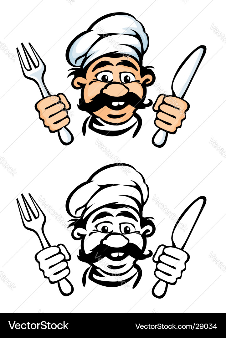 Cook Royalty Free Vector Image - VectorStock