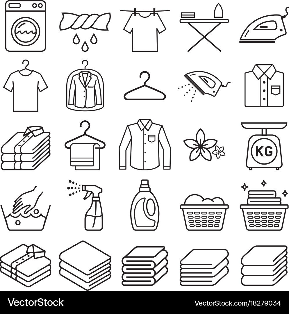 Laundry Icon Vector Images Over 72 000