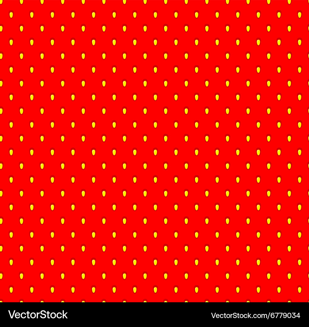 Strawberry Seed Pattern Royalty Free Vector Image