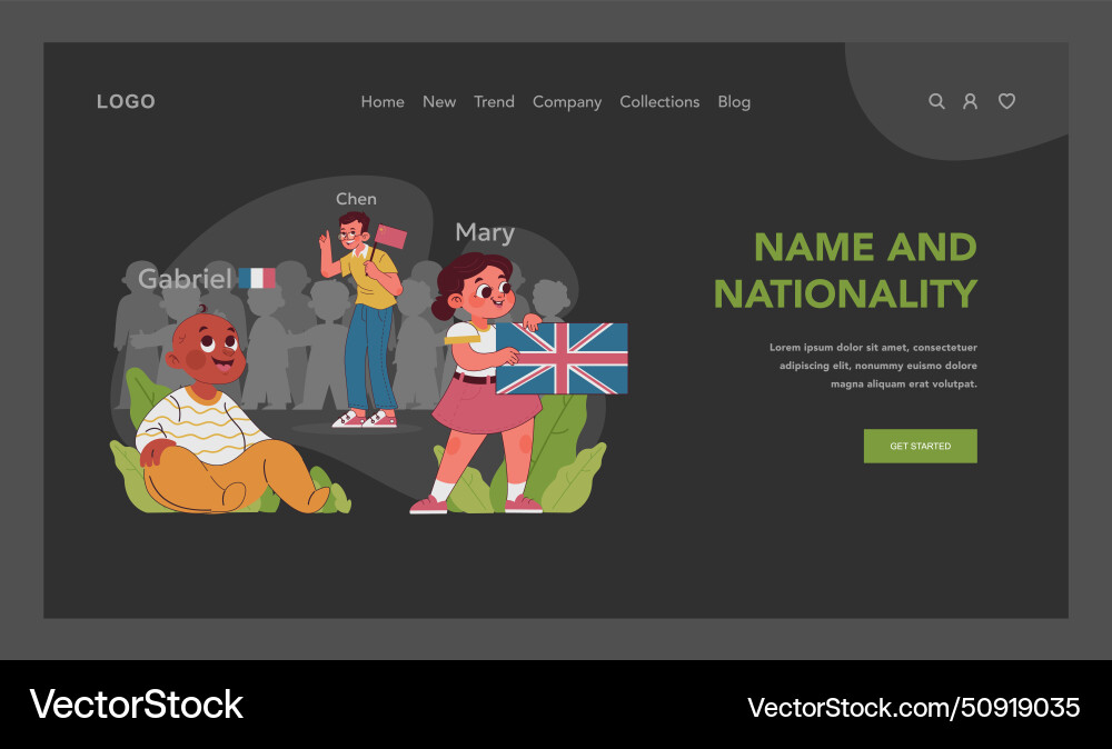 Child rights concept Royalty Free Vector Image