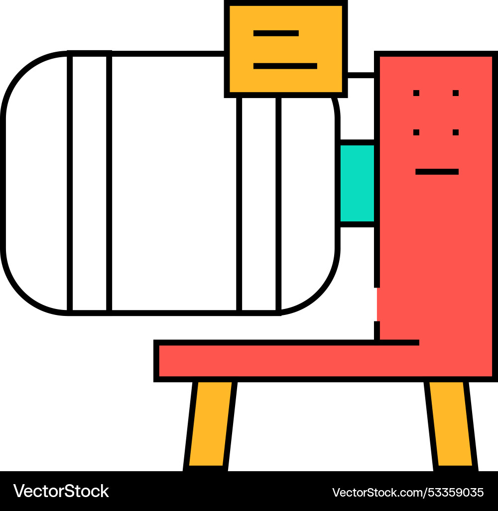 Massagers equipment icon color Royalty Free Vector Image