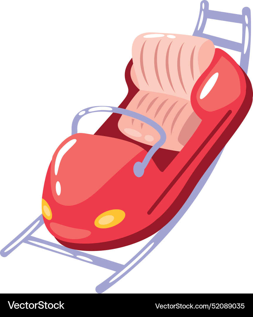 Roller coaster amusement park Royalty Free Vector Image