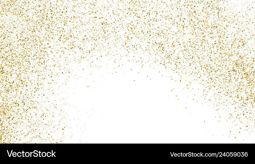 Golden Glitter Explosion Royalty Free Vector Image