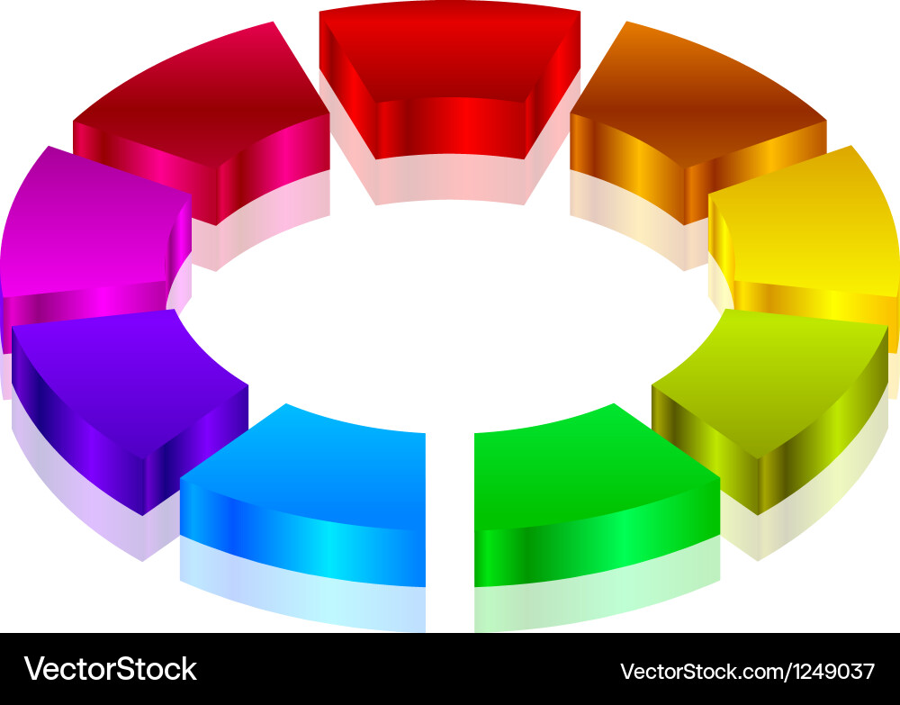 Colorful icon Royalty Free Vector Image - VectorStock