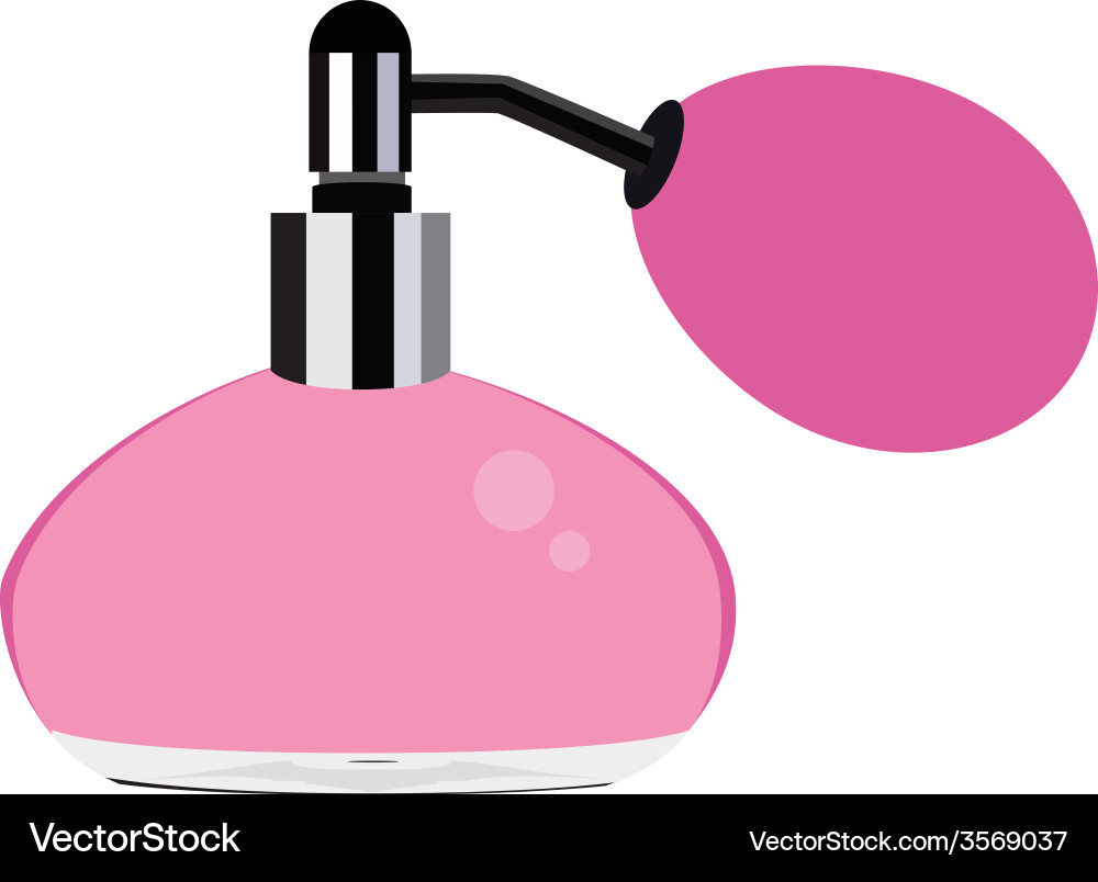 Perfume bottle Royalty Free Vector Image - VectorStock