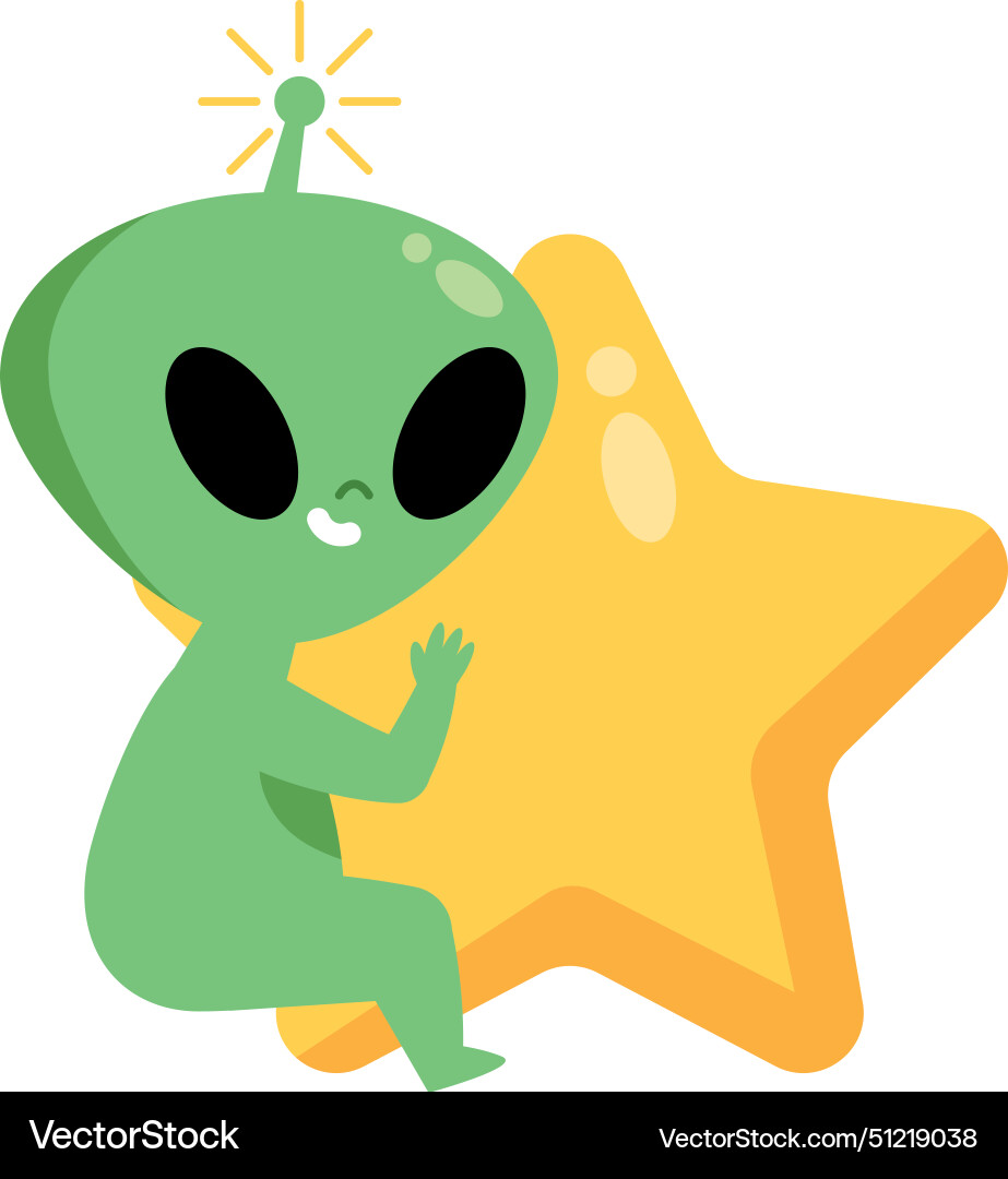 Alien avatar space Royalty Free Vector Image - VectorStock
