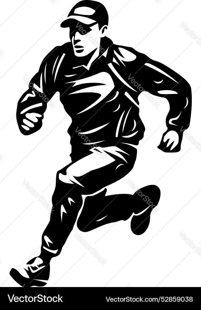 Endurance elevation sprinter logo marathon Vector Image