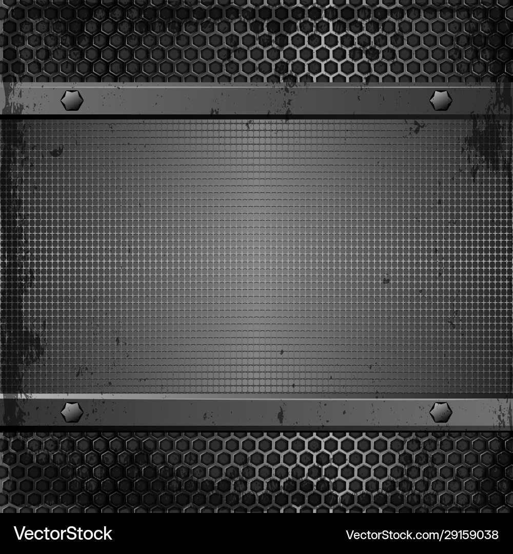 Grunge metal Royalty Free Vector Image - VectorStock