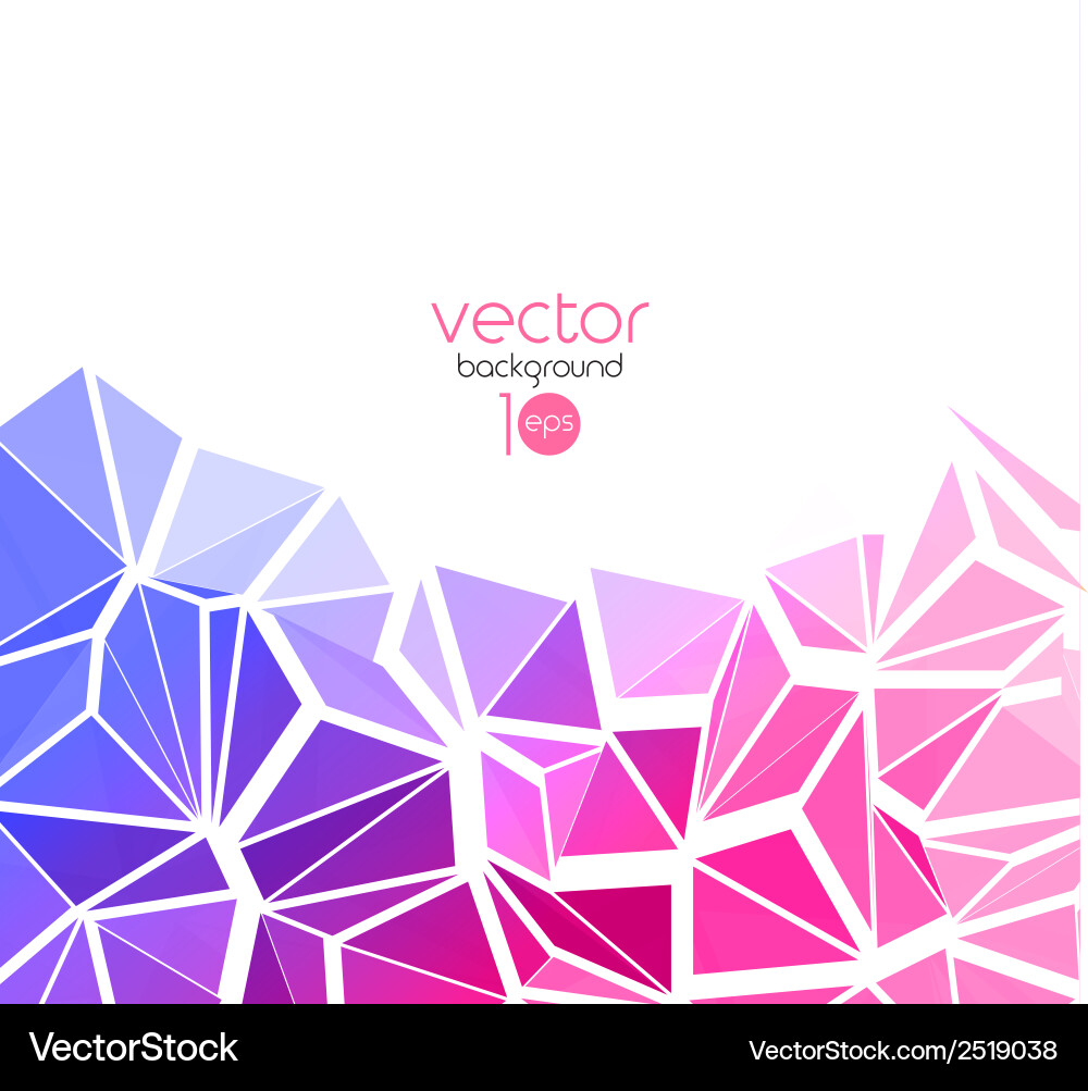 Modern Geometric Triangle Background Royalty Free Vector