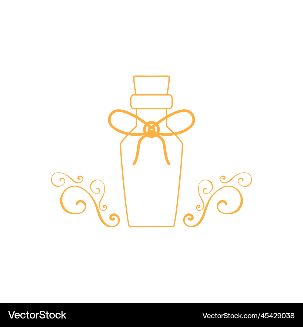 Quality perfume icon logo Royalty Free Vector Image