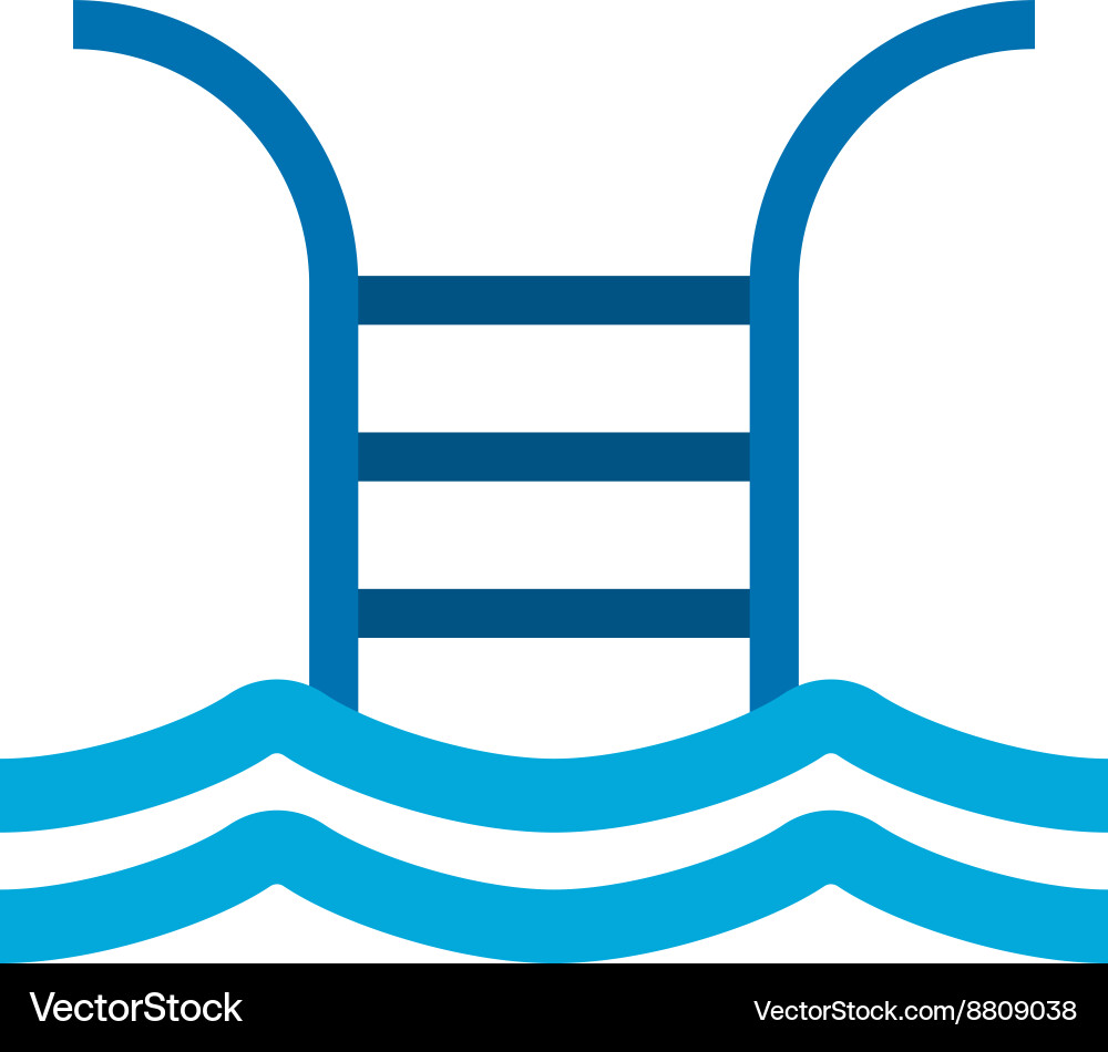 Swimming pool sign Royalty Free Vector Image - VectorStock