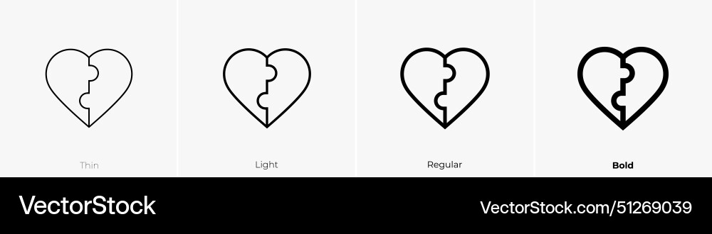 Compatibility icon thin light regular and bold Vector Image