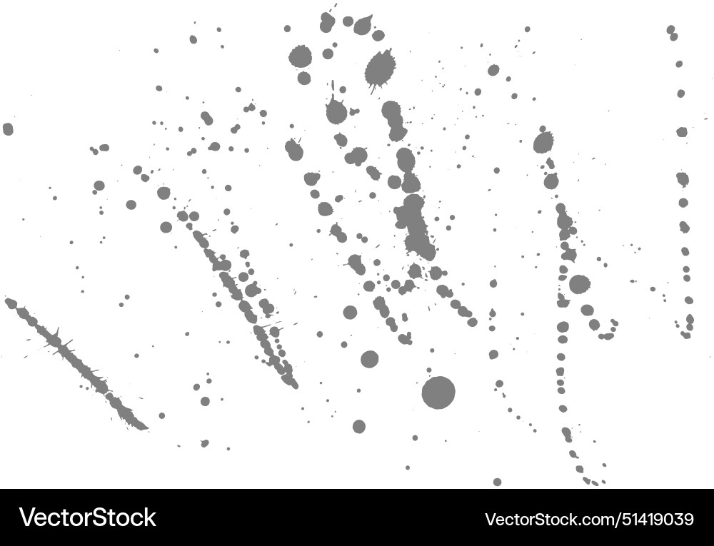 Ink Splatter For Overlay Ink Black Ink Artistic Flow Splatter Spots