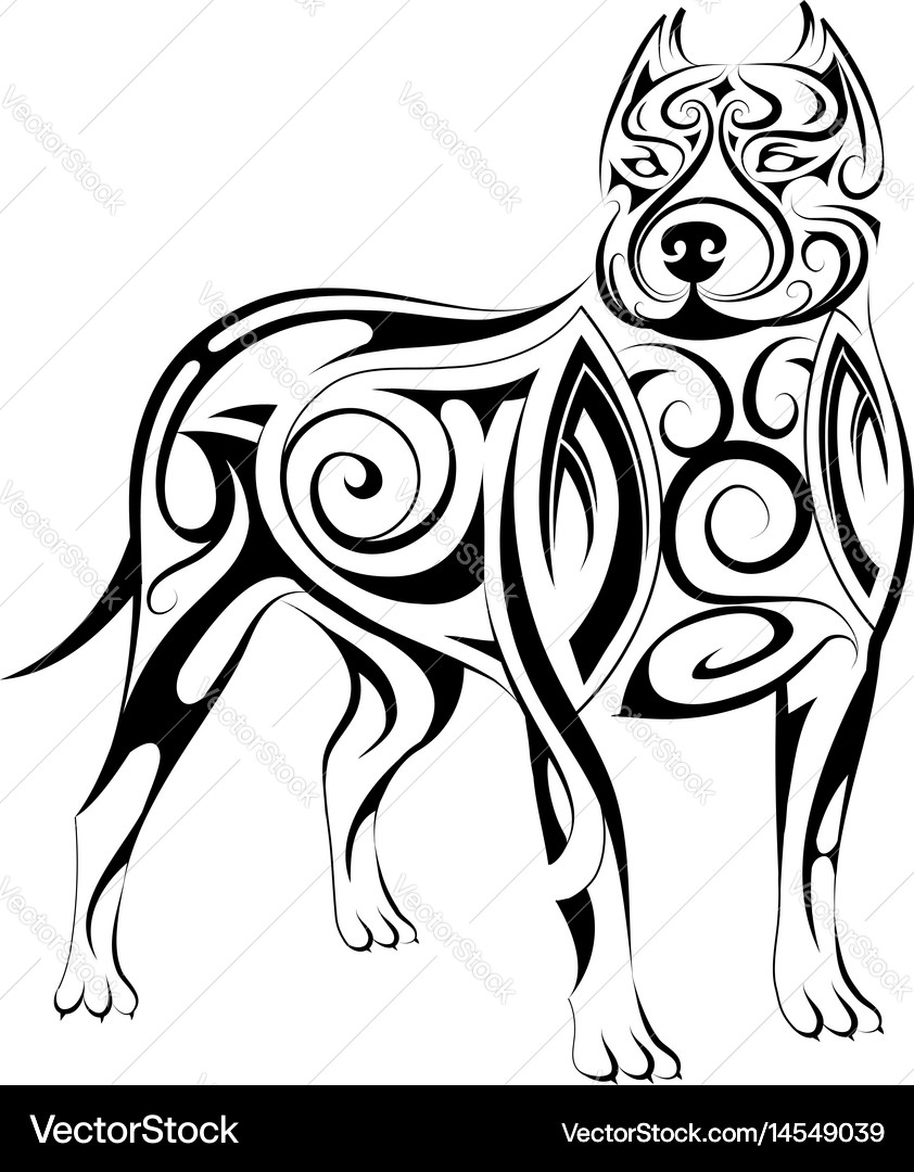Tribal Sheepdog Tattoo