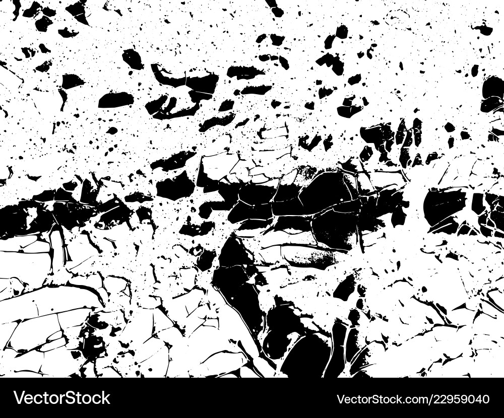 Cracks texture overlay background Royalty Free Vector Image
