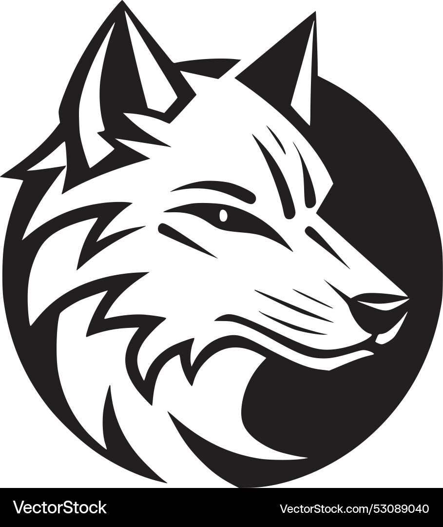 Wolf - high quality logo - ideal for t-shirt Vector Image